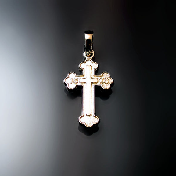 Baby Greek Orthodox Crosses in Solid 14K Gold - Zoran Designs