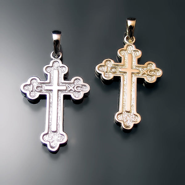 Greek Orthodox Crosses in 14K Gold - Zoran Designs
